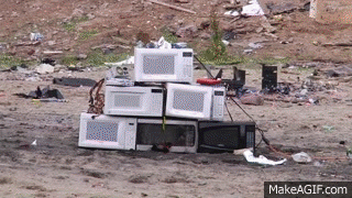 Microwaving A Propane Tank! -- (SERIES Finale) on Make a GIF