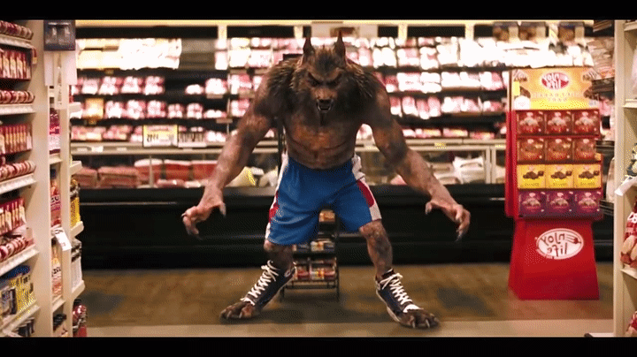 Werewolf Bitten by BOY Goosebumps Werewolf Scene full HD on Make a GIF
