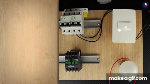 COMO INSTALAR UM CONTATOR - Super Fácil 🗯 on Make a GIF