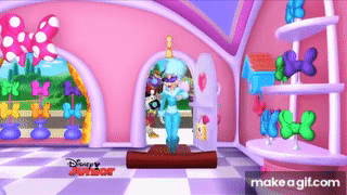 Minnie's Bow-Toons | Trouble Times Two | Disney Junior UK on Make a GIF