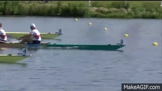 Men's Eight Rowing Heats Highlights - London 2012 Olympics on Make a GIF