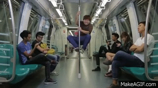 15 Types of MRT Commuters on Make a GIF