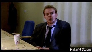 Jez Tries To Ruin His Own Interview - Peep Show on Make a GIF