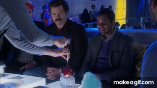 The Wrong Way to Consume Alcohol - Parks and Recreation on Make a GIF