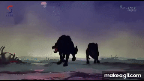 Fire & Ice 1983 - Wolves on Make a GIF