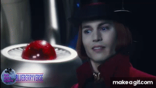 Harley Quinn blueberry inflation gif on Make a GIF