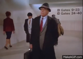 Seinfeld The Airport - Running/Get your knees up! on Make a GIF