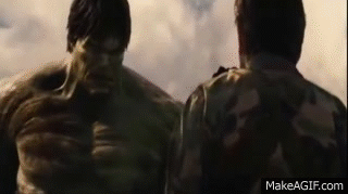 The Incredible Hulk - Maj. Blonsky gets the big Kick on Make a GIF