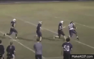 Worst Football Play in History on Make a GIF