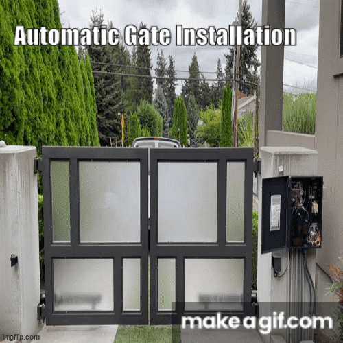 Automatic Gate Installation on Make a GIF