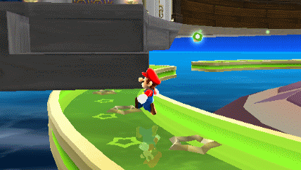 suppermariobroth:In Super Mario Galaxy, jumping off of... on Make a GIF