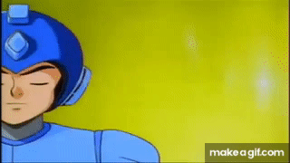 Mega Man (intro | cartoon) 1994 on Make a GIF