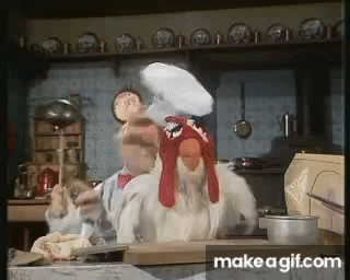 Muppet Show - Swedish Chef - Chickie In The Baskee on Make a GIF