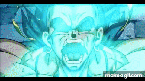 Broly Goes Legendary Super Saiyan For The First Time 1080p HD on Make a GIF