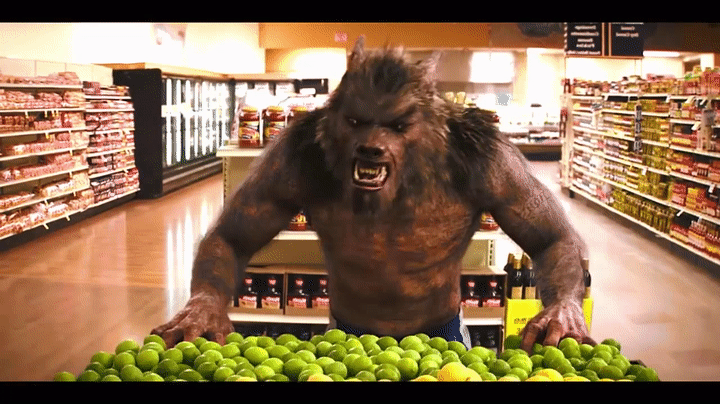 Werewolf Bitten by BOY Goosebumps Werewolf Scene full HD on Make a GIF