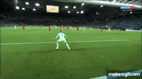 England vs Colombia - Jordan Pickford Fingertip Save on Make a GIF