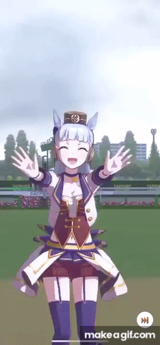 POV: u are the cameraman and Gold Ship dropkicks you after she wins on ...