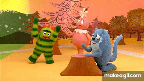Yo Gabba Gabba 103 - Fun | Full Episodes HD | Season 1 on Make a GIF