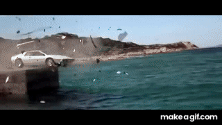 James Bond The Spy Who Loved Me Submarine Lotus Esprit on Make a GIF