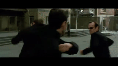 Matrix Reloaded (Music scene) - Burly Brawl - Neo vs Smiths on Make a GIF
