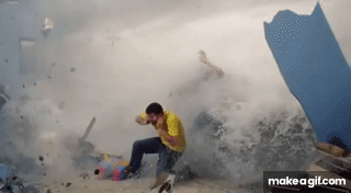 Jackass 3D Ending on Make a GIF
