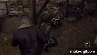 Leon Does a Suplex in Resident Evil 4 Remake on Make a GIF