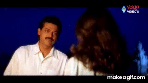 Heart Touching Love Scene | Venkatesh Best Emotional Scenes | Volga ...