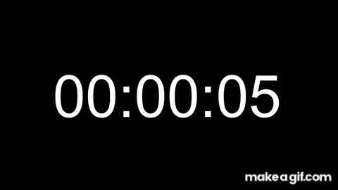 5 Second Countdown Timer 5초 카운트다운 타이머 on Make a GIF