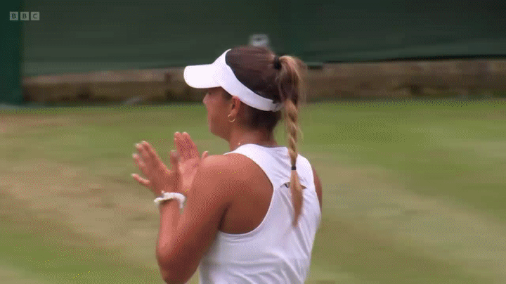 No one cared but anyway Wimbledon R3 Jessica Bouzas Maneiro def. Dayana ...