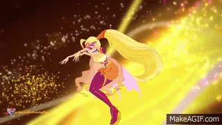 Winx Club Bloomix Transformation HD on Make a GIF