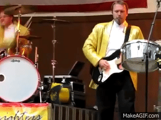 this drummer is at the wrong gig (original) epic drummer on Make a GIF