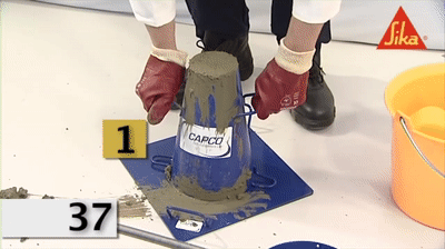 01- Slump Test (Fresh Concrete) on Make a GIF