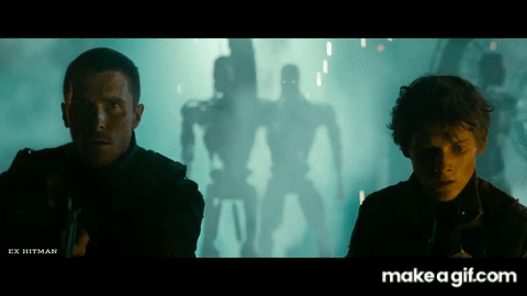 T-800 Shoves John on Make a GIF