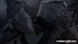 Godzilla vs Male MUTO on Make a GIF