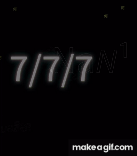 777 on Make a GIF