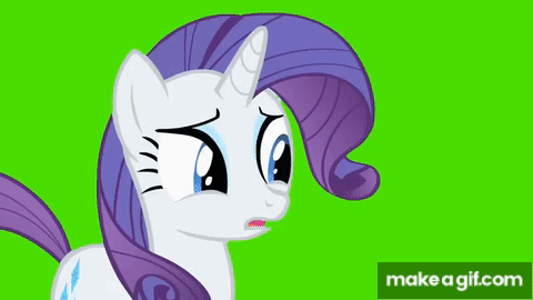 Rarity: "That's JUST what I was thinking." - Green Screen Ponies on ...