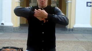 Deaf Man Becomes Incredible Finger 'Dancer' on Make a GIF