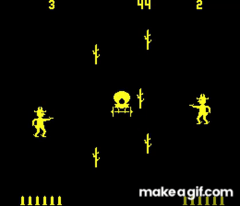 Arcade Game: Gun Fight (1975 Midway/Dave Nutting Associates) [Re ...