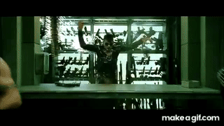 The Matrix Revolutions Club Hell Shootout on Make a GIF