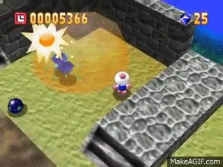 [TAS] Bomberman 64 "100%" by zvsp (ザビ) in 1:01:36 on Make a GIF