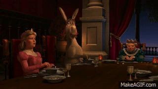Shrek 2 (2004) - The Dinner Scene on Make a GIF