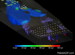 Groundwater Modeling Animation in EVS 2 on Make a GIF