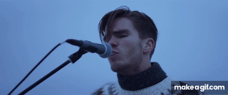 Kaleo "Save Yourself" (LIVE at Fjallsárlón) on Make a GIF