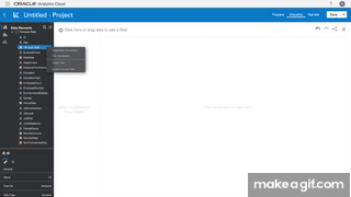Oracle Analytics Cloud: Augmented Analytics with AI and ML on Make a GIF