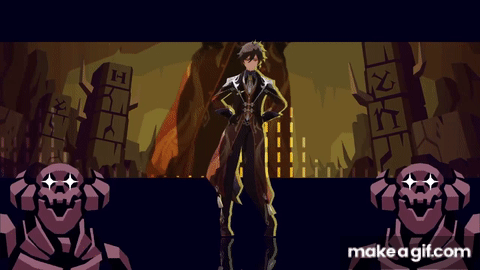 [MMD] Genshin Impact Helltaker Dance on Make a GIF