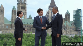 Obama's Painfully Awkward Handshake on Make a GIF