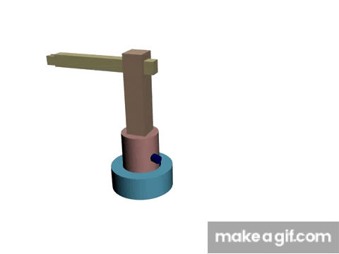 robotics animation cylindrical on Make a GIF