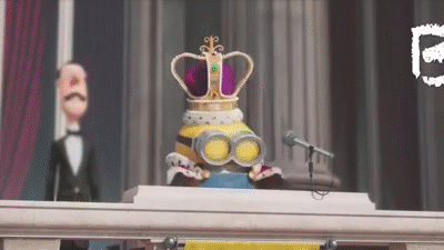 King Bob - Minions Movie on Make a GIF