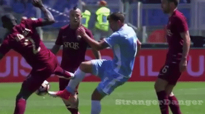 Antonio Rudiger Brutal Red Card Foul Dangerous AS Roma 1 3 Lazio on ...