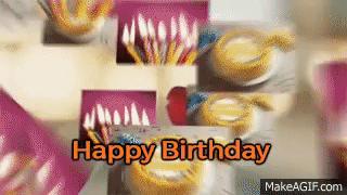 Animated Birthday Wishes With Name and Music on Make a GIF